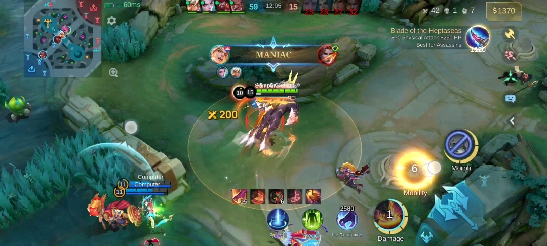 Mobile legend Tes new hero Lucas - TNAOT