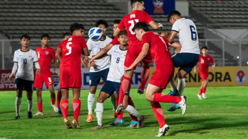 AFF U-19៖ កម្ពុជា និងឡាវ ឈ្នះ៣ពិន្ទុដូចគ្នា ក្នុងពូល B - TNAOT