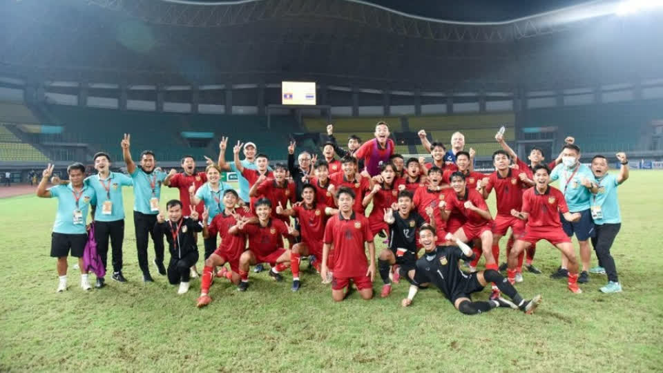 AFF U-19៖ ជម្រើសជាតិឡាវ បានប្រាក់១ម៉ឺនដុល្លារថែមទៀត ក្រោយទម្លាក់ថៃ ឡើងវគ្គផ្ដាច់ព្រ័ត្រ - TNAOT