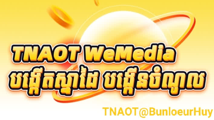 របៀបមើលប្រាក់ចំណូលប្រចាំខែ TNAOT wemedia ដែលយើងបានមកការផុសរបស់យើង - TNAOT