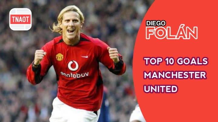 ទស្សនាគ្រាប់បាល់ល្អៗពីកីឡាករ Diego Folan នៅក្លឹប Manchester United ⚽ ️ ...