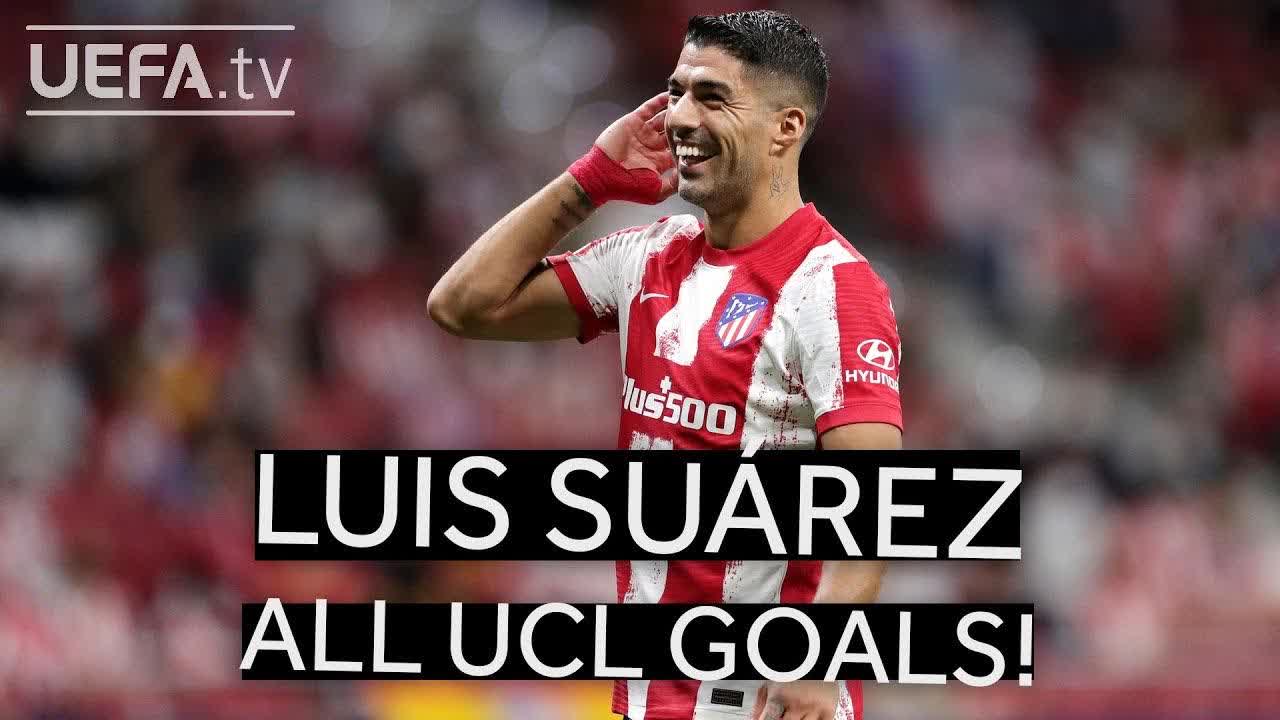 Luis Suarez All UCL Goals - TNAOT