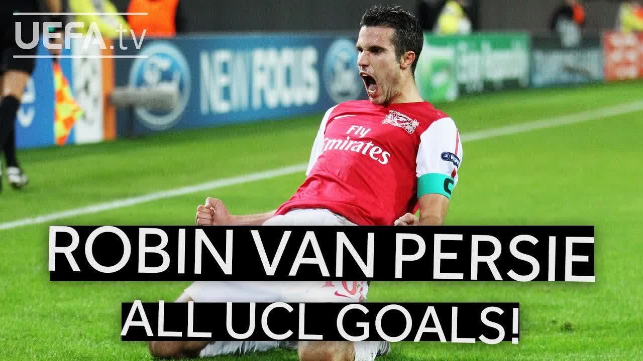 Robin Van Persie All UCL Goals - TNAOT