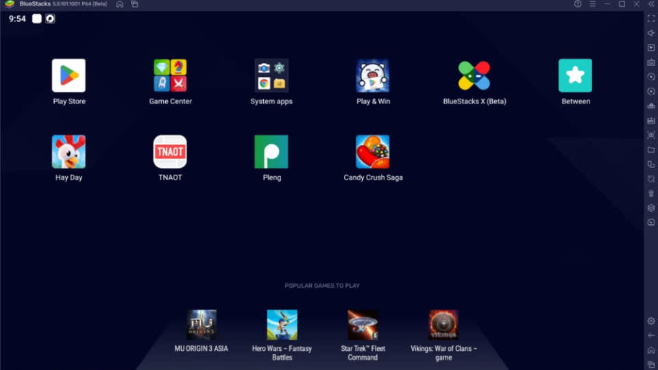 ការតម្លើង Bluestacks នៅលើកុំព្យូទ័រដើម្បី download កម្មវិធី - TNAOT