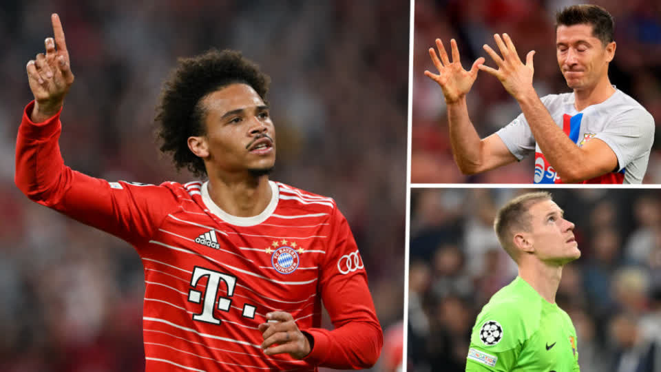 Bayern Munich បំបាក់ Barcelona ម្តងទៀត ជើងទី ១ UCL ២០២២/២០២៣ - TNAOT