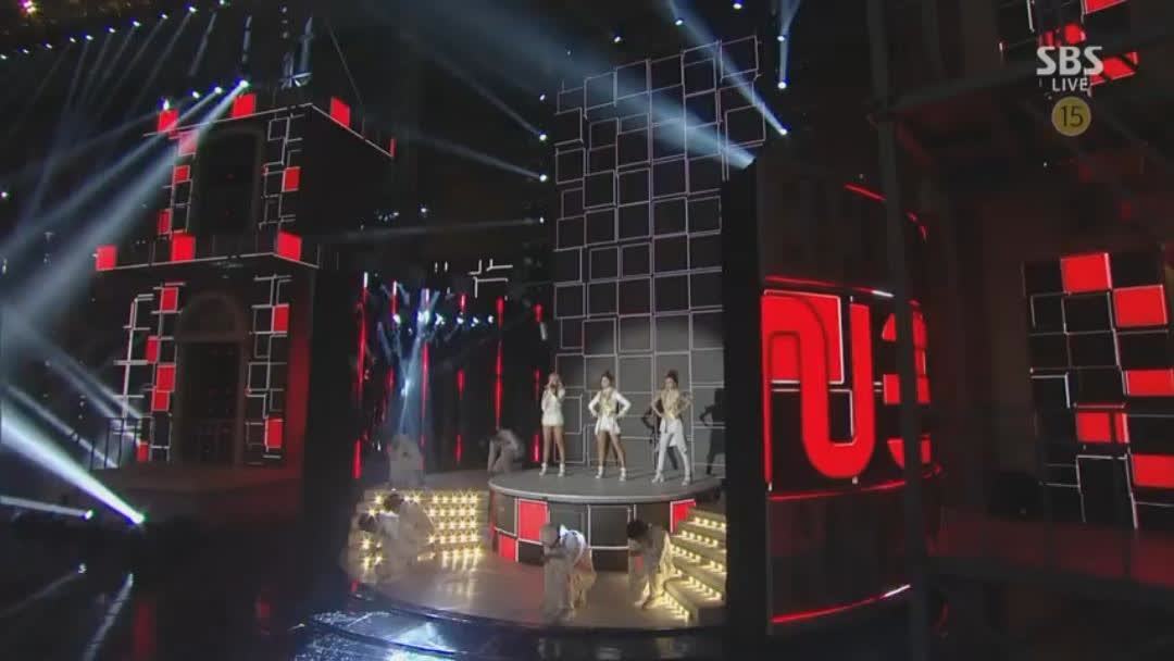 2NE1 - 'CRUSH' + 'COME BACK HOME' in 2014 SBS Gayodaejun - TNAOT