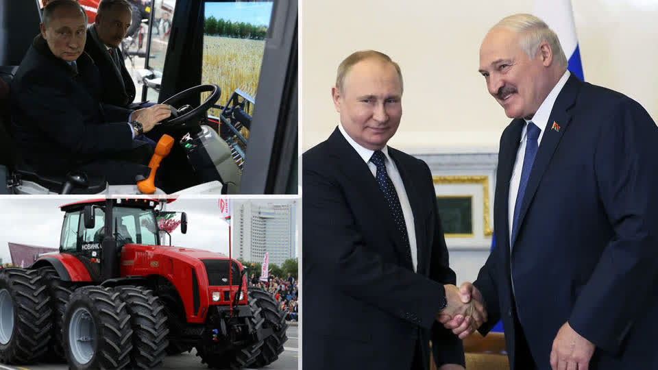 លោក Putin ទទួលបានកាដូថ្ងៃកំណើត ជារថយន្តត្រាក់ទ័រថ្មី មួយគ្រឿង - TNAOT