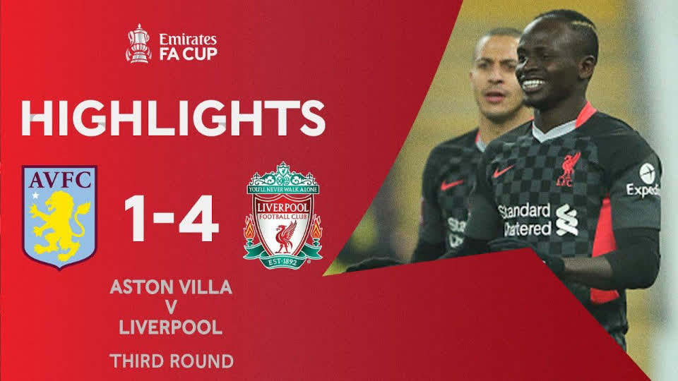 Aston Villa ១-៤ Liverpool | ជុំទី ៣ នៃក្របខណ្ឌ FA Cup ២០២០/២០២១ | - TNAOT