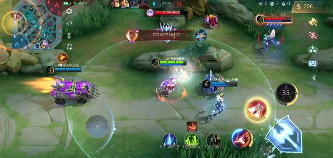 Hanabi Mobile Legends solo - TNAOT