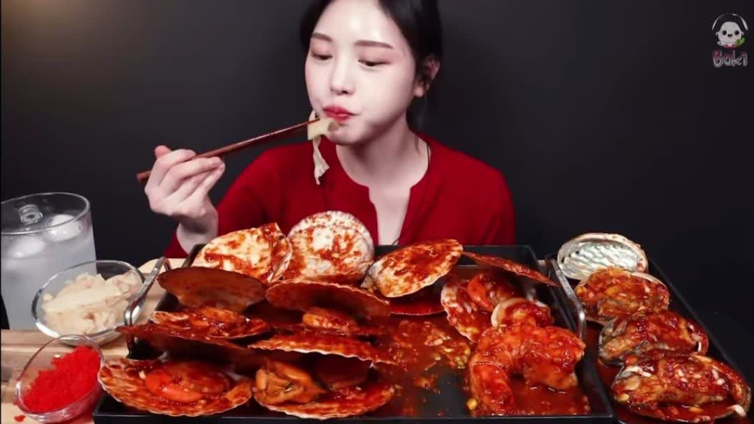 Korean food eating - TNAOT