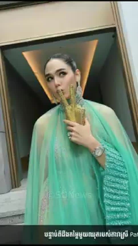 តារាស្រីChompooលេងឈុតមួយចាស់ដៃតែម្តង នៅក្នុងថ្ងៃមង្គលការប្អូនស្រីថ្លៃ តារាស្រី Patricia, Stand ...