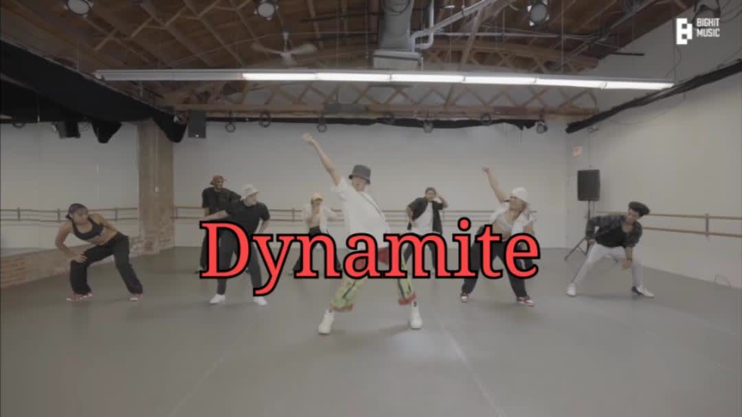 Dynamite dance practice J-hope version 🎵 - TNAOT