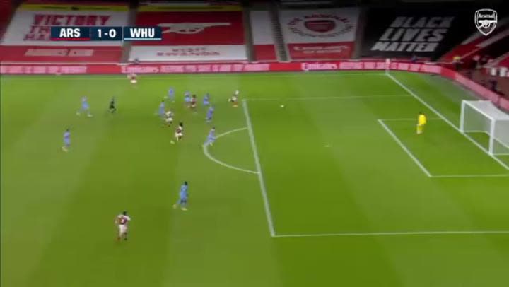 HIGHLIGHTS _ Arsenal vs West Ham (2-1) _ Lacazette, Antonio, Nketiah - TNAOT