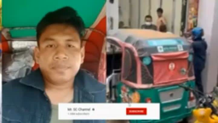 អ្នករត់កង់បីម្នាក់ ស្មាលាភ្នំពេញទៅធ្វើស្រែវិញ ក្រោយប៉ូលិសចាប់រួចថាច្រឡំ ...