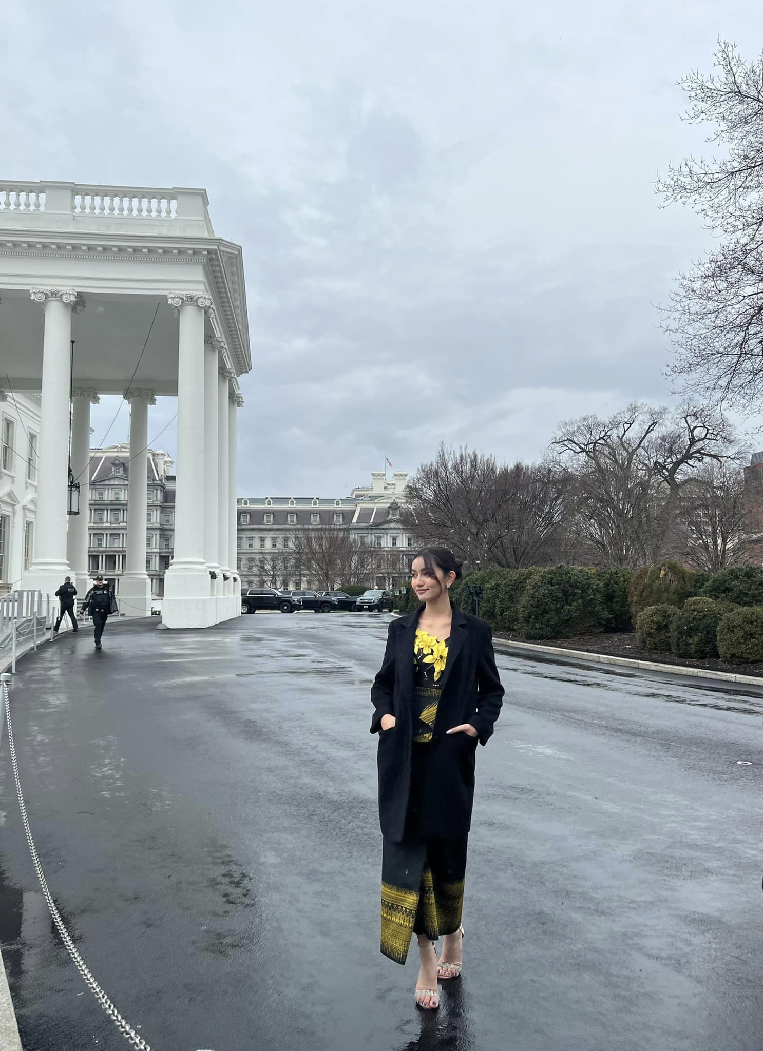 柬埔寨4名环球小姐身穿高棉服装，亮相美国白宫！ - TNAOT